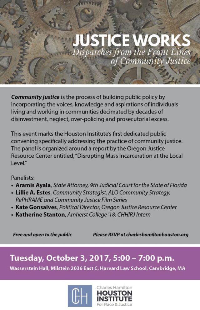 Justice Works: Dispatches from the Front Lines of Community Justice ...
