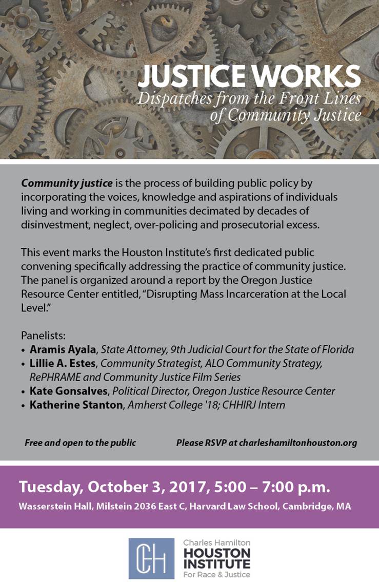 Justice Works: Dispatches from the Front Lines of Community Justice ...