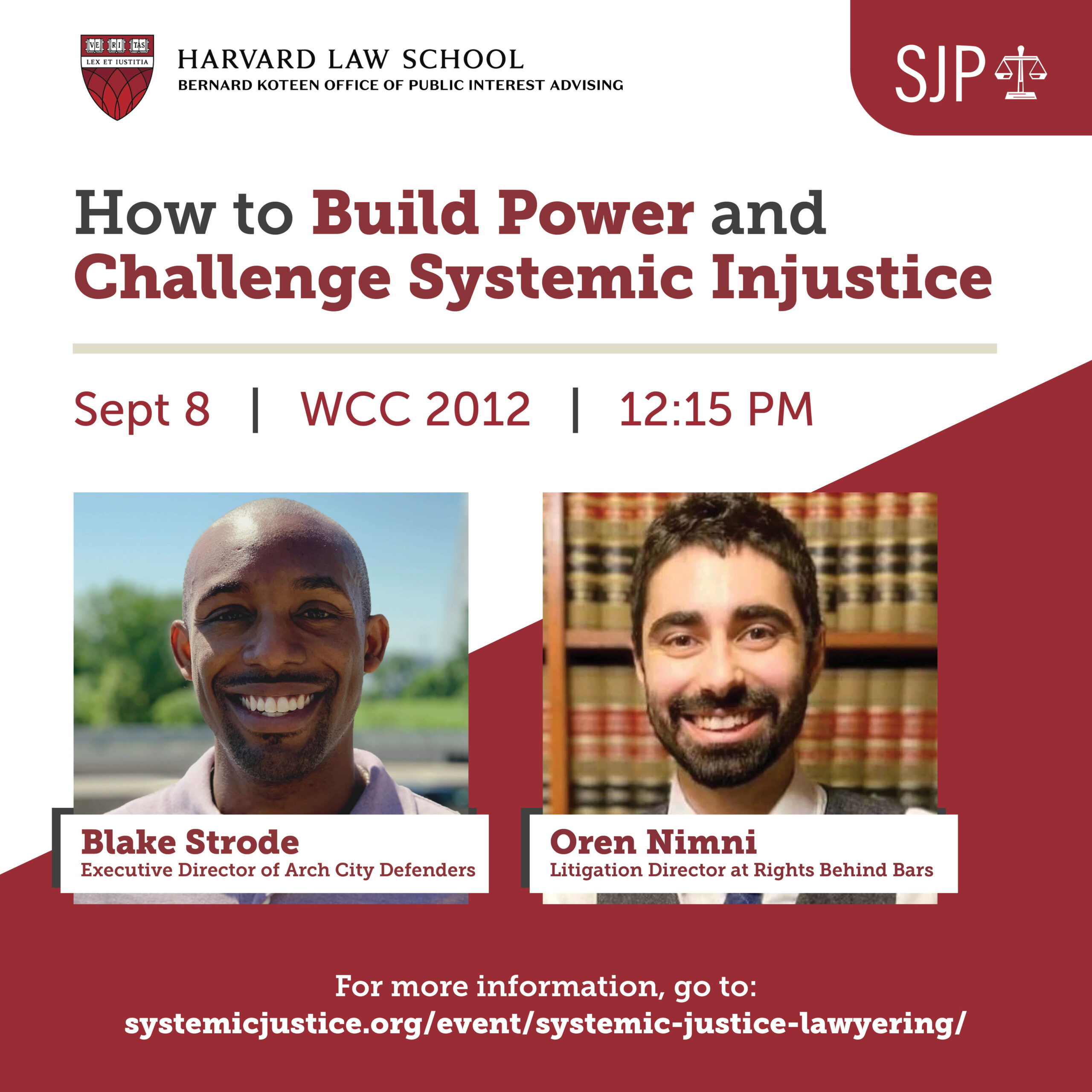Systemic Justice Lawyering - Harvard Law School | Systemic Justice Project