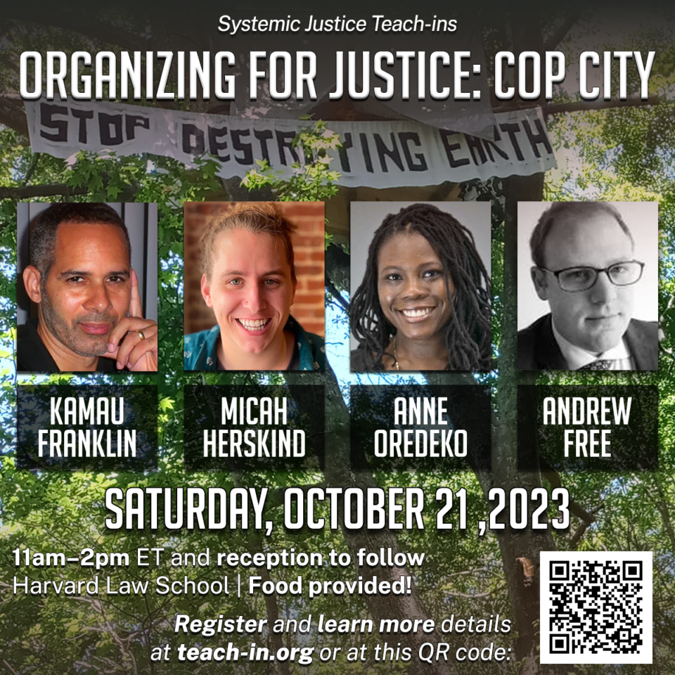 2023 Teach-Ins - Harvard Law School | Systemic Justice Project